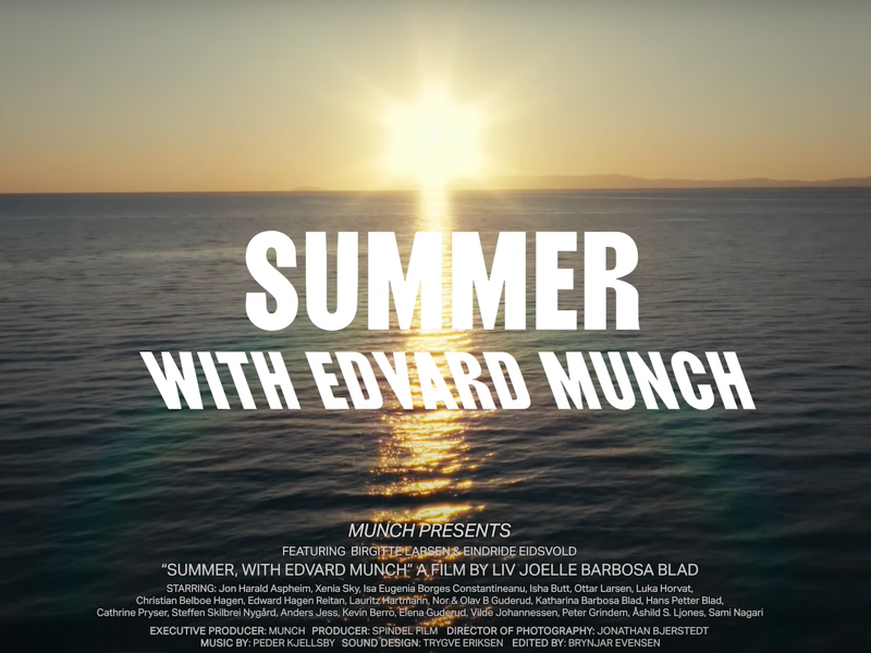 Sommer med Edvard Munch - norsk tale - Munchmuseet